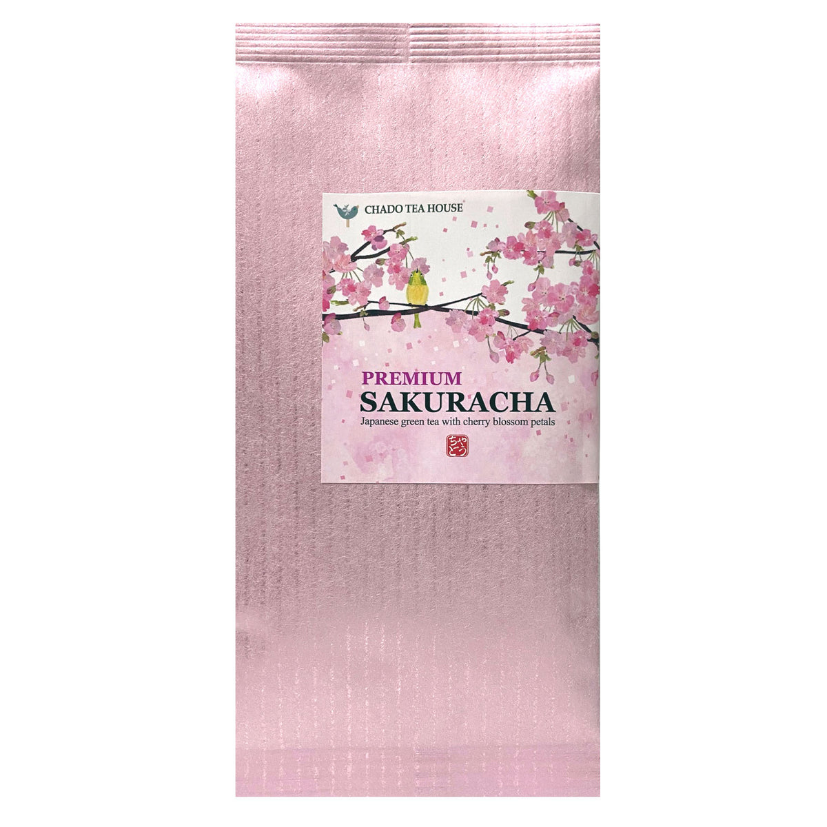 Premium Sakura Sencha Green Tea with Cherry Blossom Petals